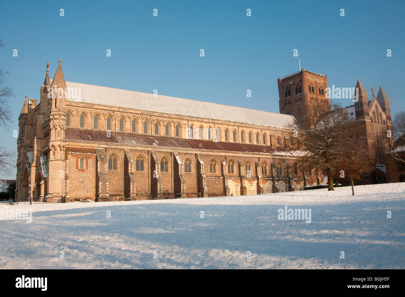 Albans snow hi-res stock photography and images - Alamy