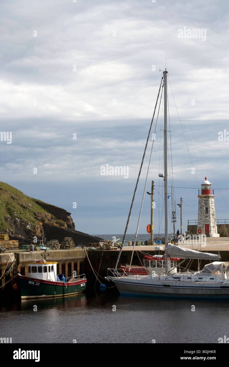 Lybster harbour, caithness hi-res stock photography and images - Alamy