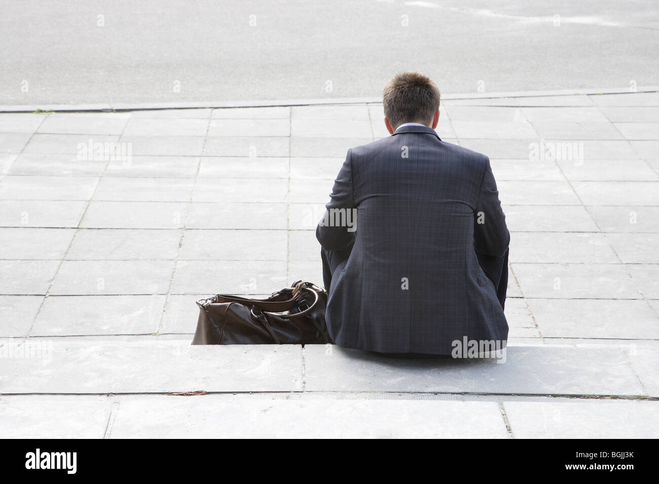 Dejected man suit hi-res stock photography and images - Alamy