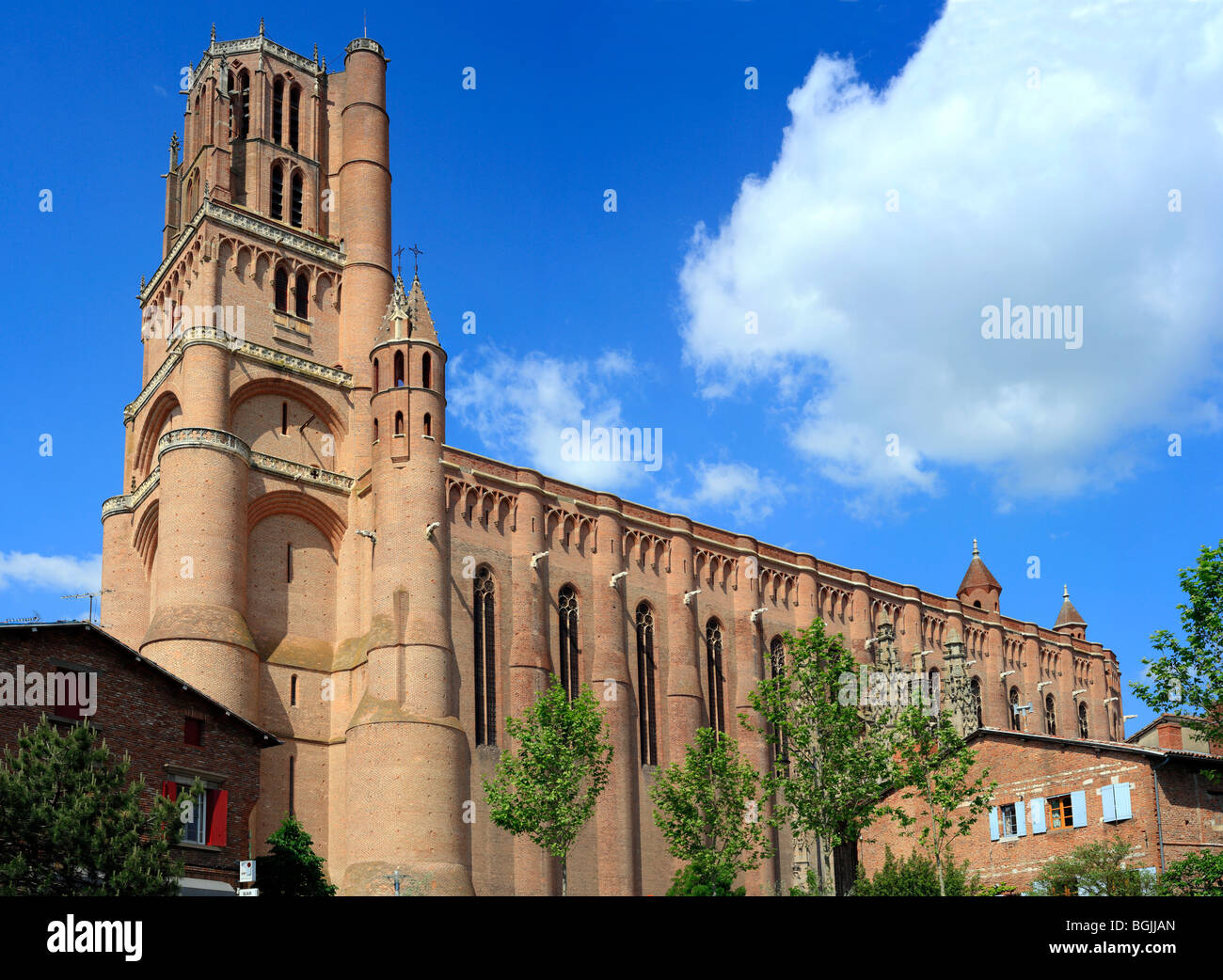 Cathedral of St. Cecile (1280s), Albi, France Stock Photo - Alamy