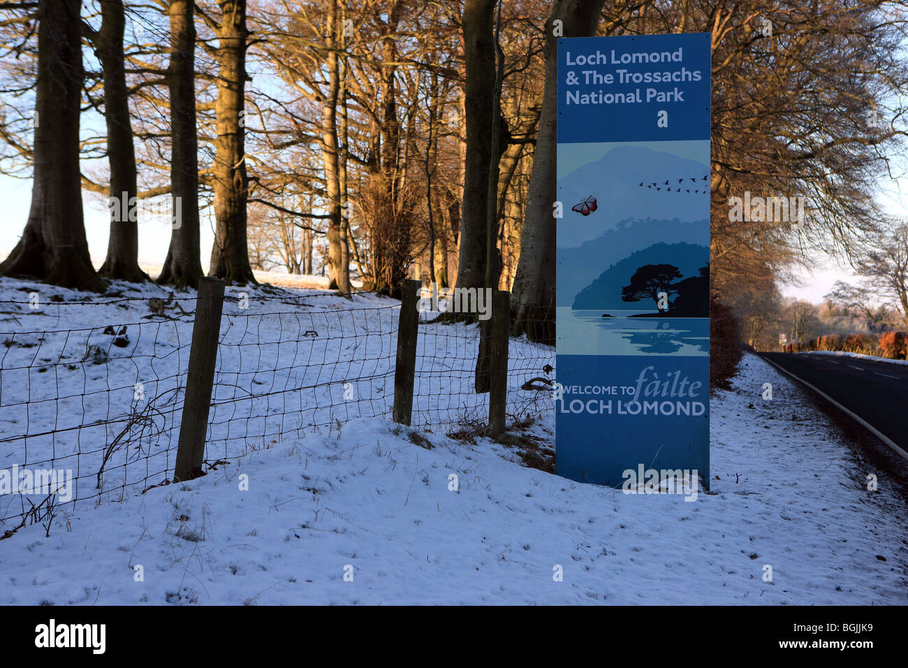 Loch lomond the trossachs national park hi-res stock photography and ...