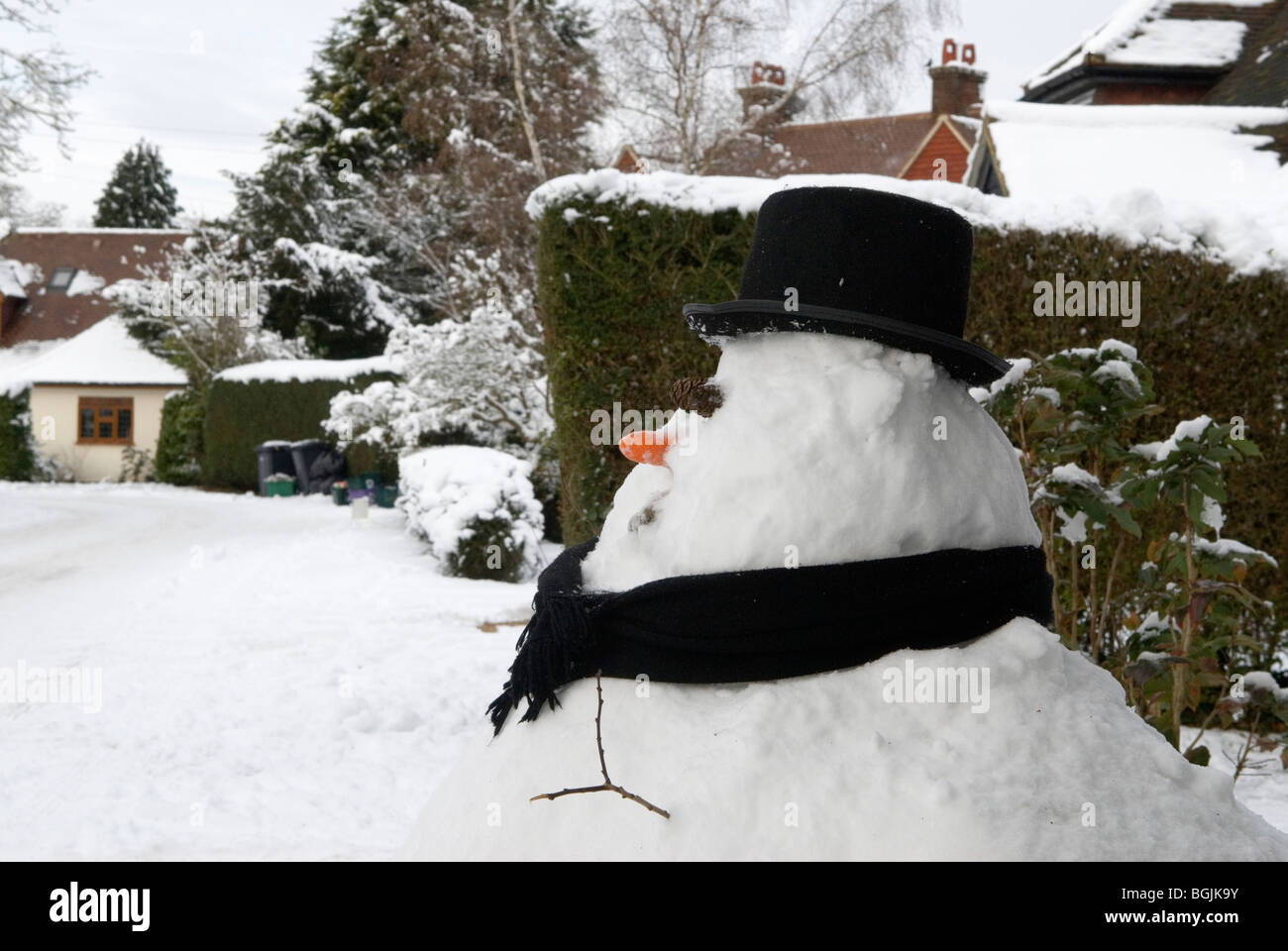 Snowman British Isles High Resolution Stock Photography and Images - Alamy