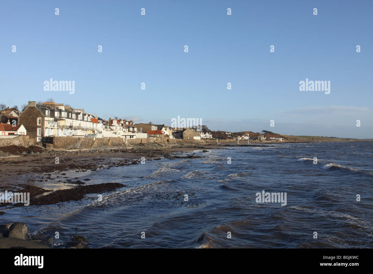Lower Largo waterfront Fife Scotland December 2009 Stock Photo - Alamy