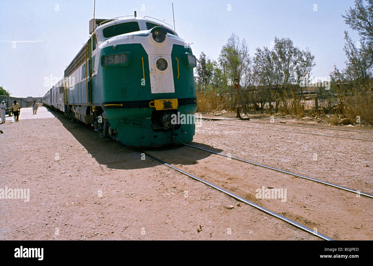 Riyadh Saudi Arabia Train At Station Stock Photo - Alamy