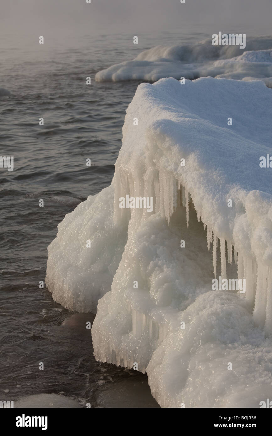 Ice and sea Stock Photo - Alamy