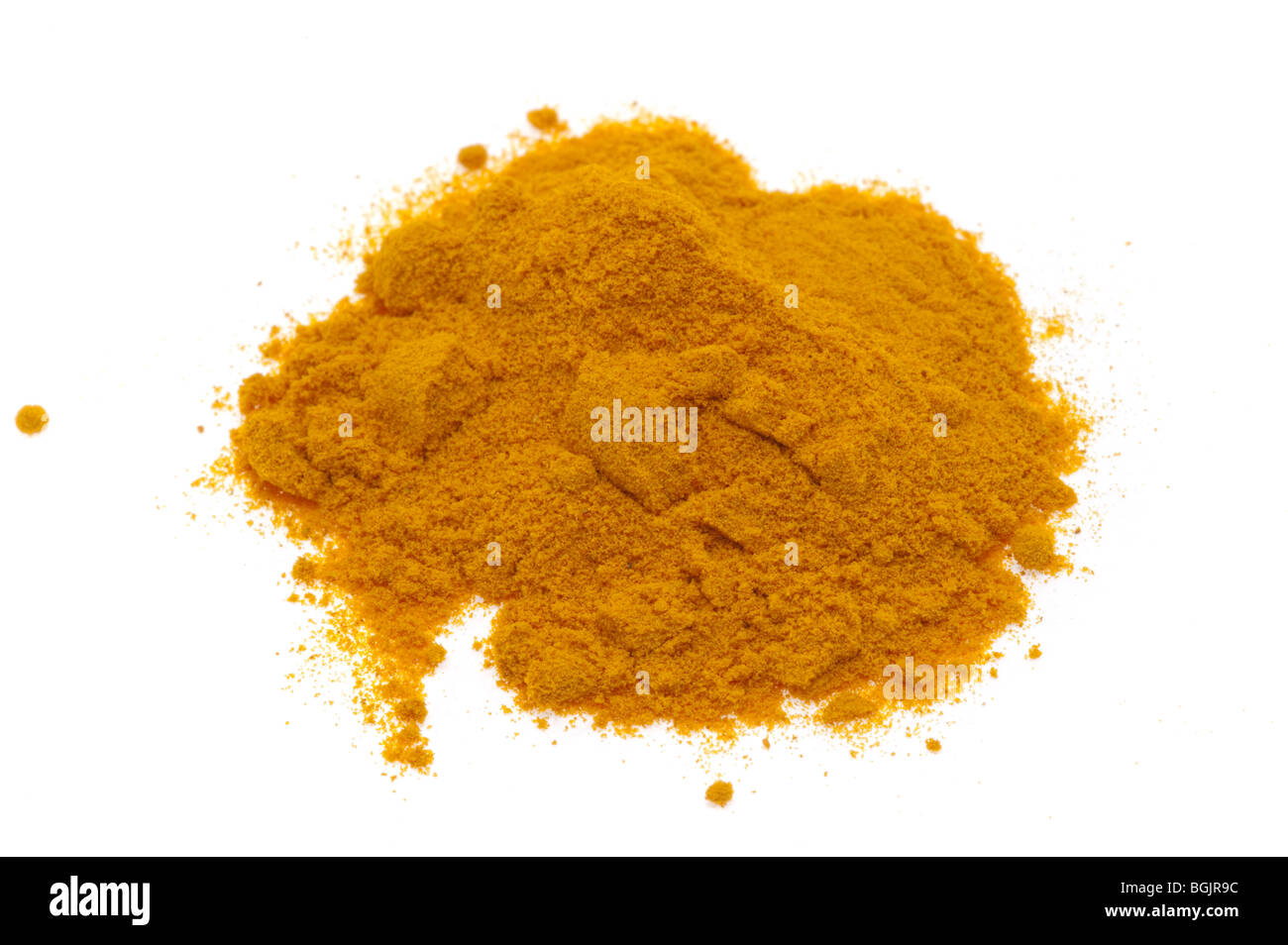 Heap of turmeric powder Stock Photo - Alamy
