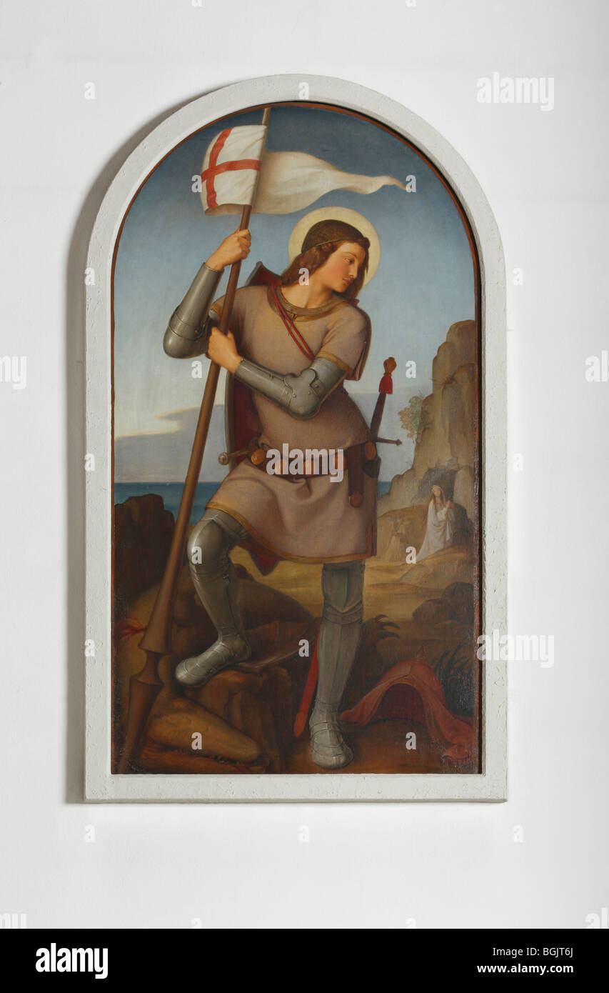 Bensheim, St. Georg, 1830 von Georg Moller erbaut, Wiederaufbau 1949 ...