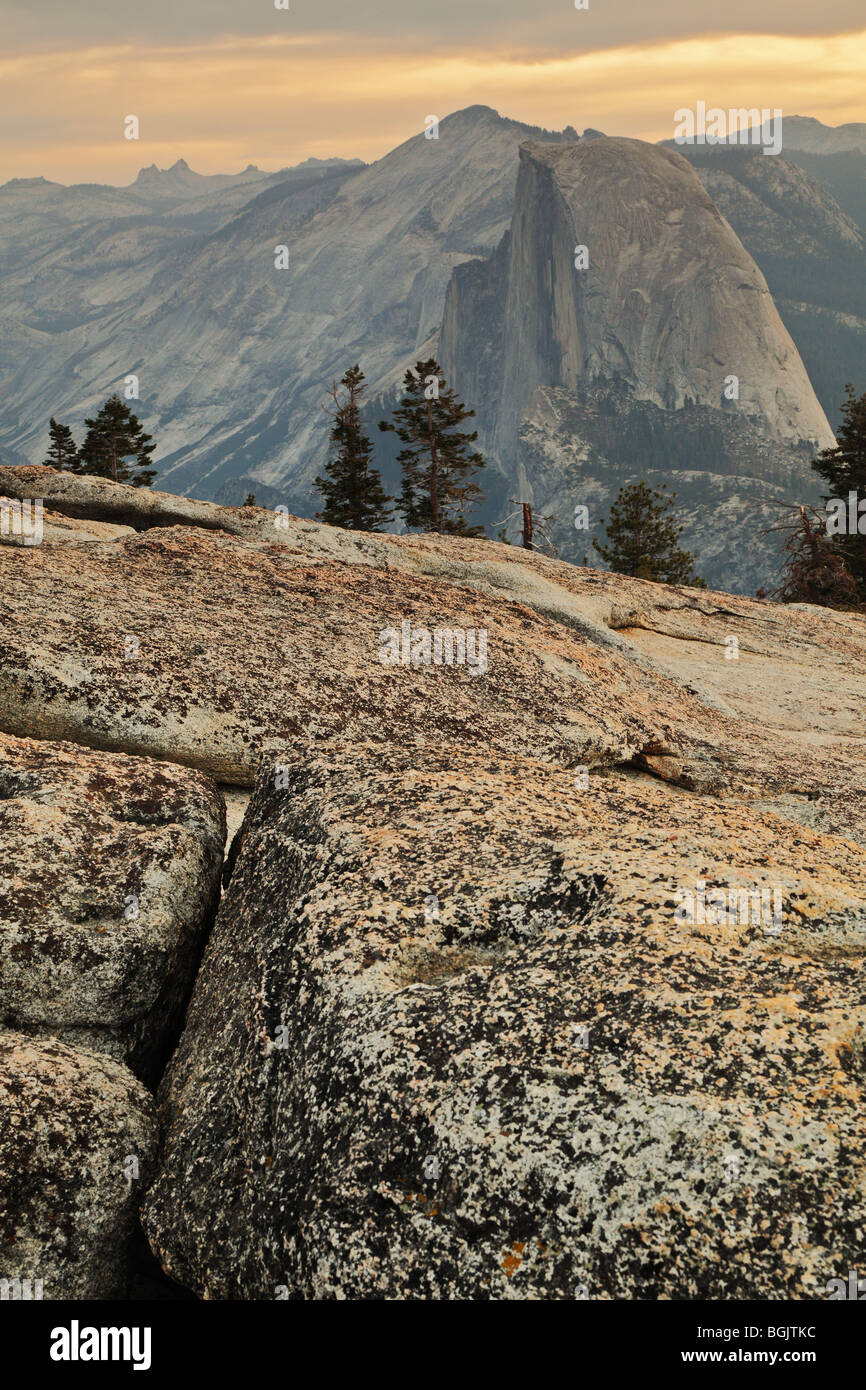 Half Dome as seen from Sentinel Dome Stock Photo - Alamy