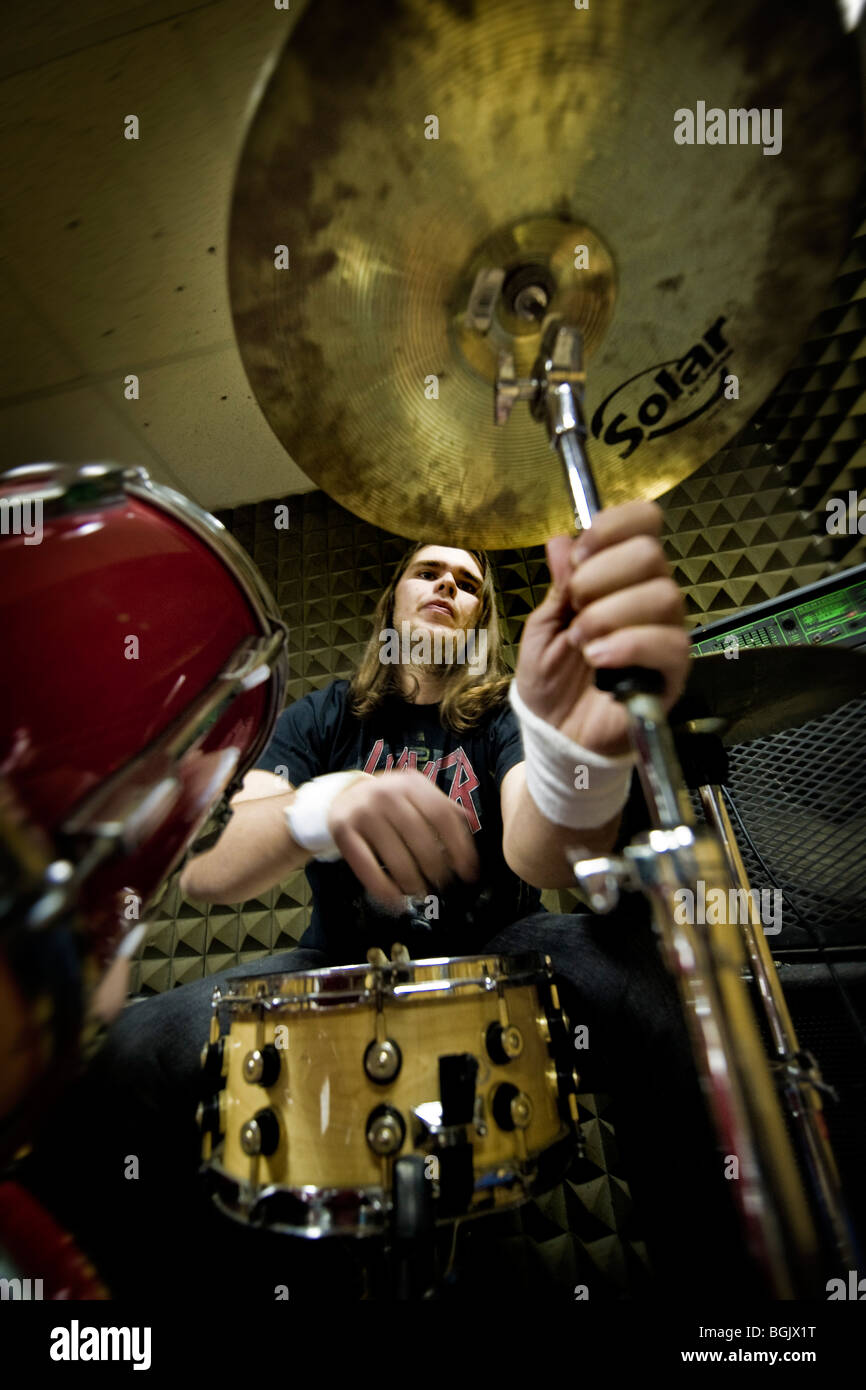 The Monaks, italian band Stock Photo - Alamy