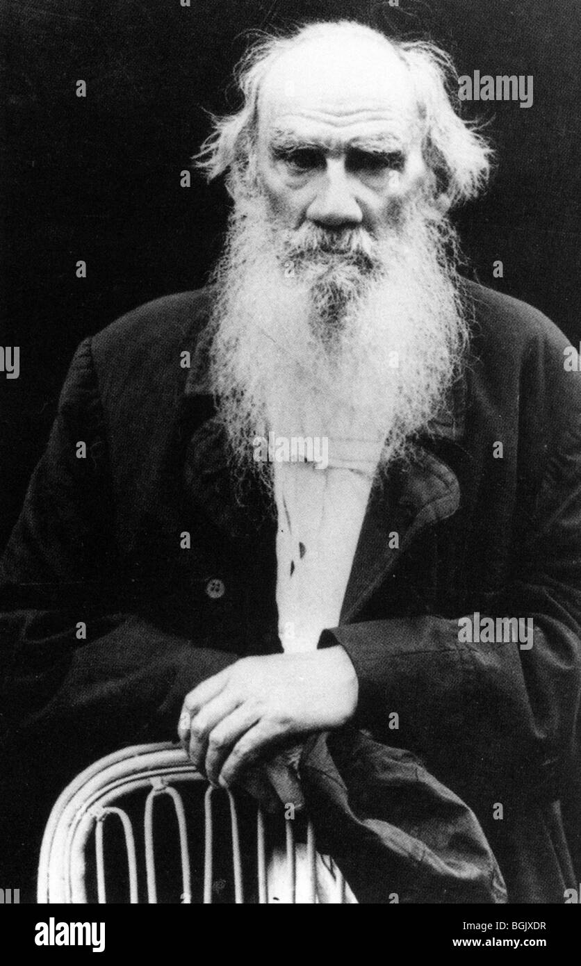 Leo tolstoy russian novelist writer hi-res stock photography and images ...