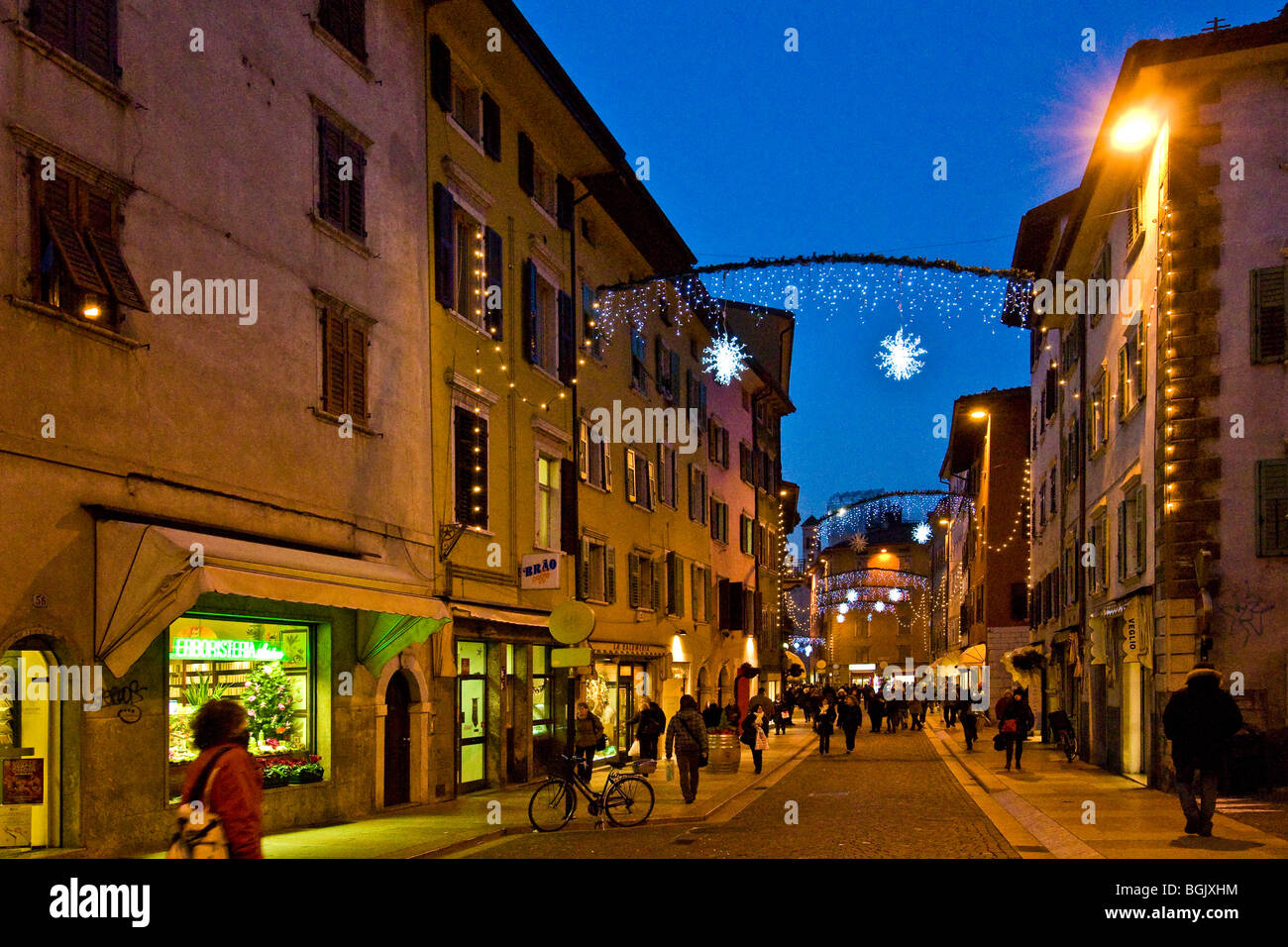 Trento christmas light hi-res stock photography and images - Alamy