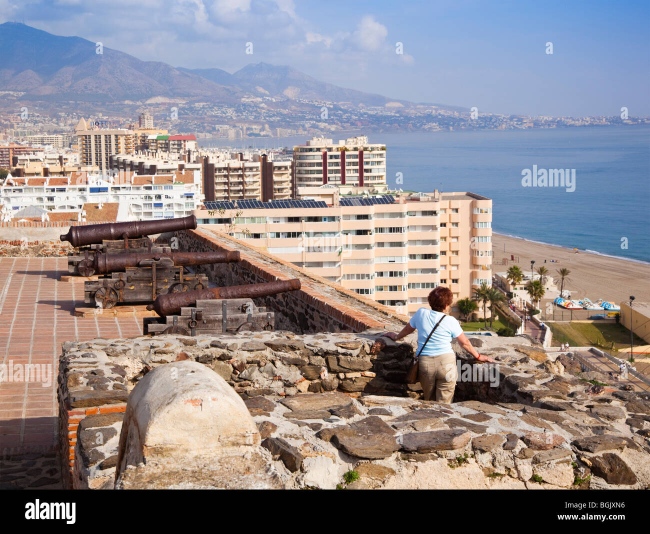 Castillo sohail fuengirola málaga spain hi-res stock photography and ...