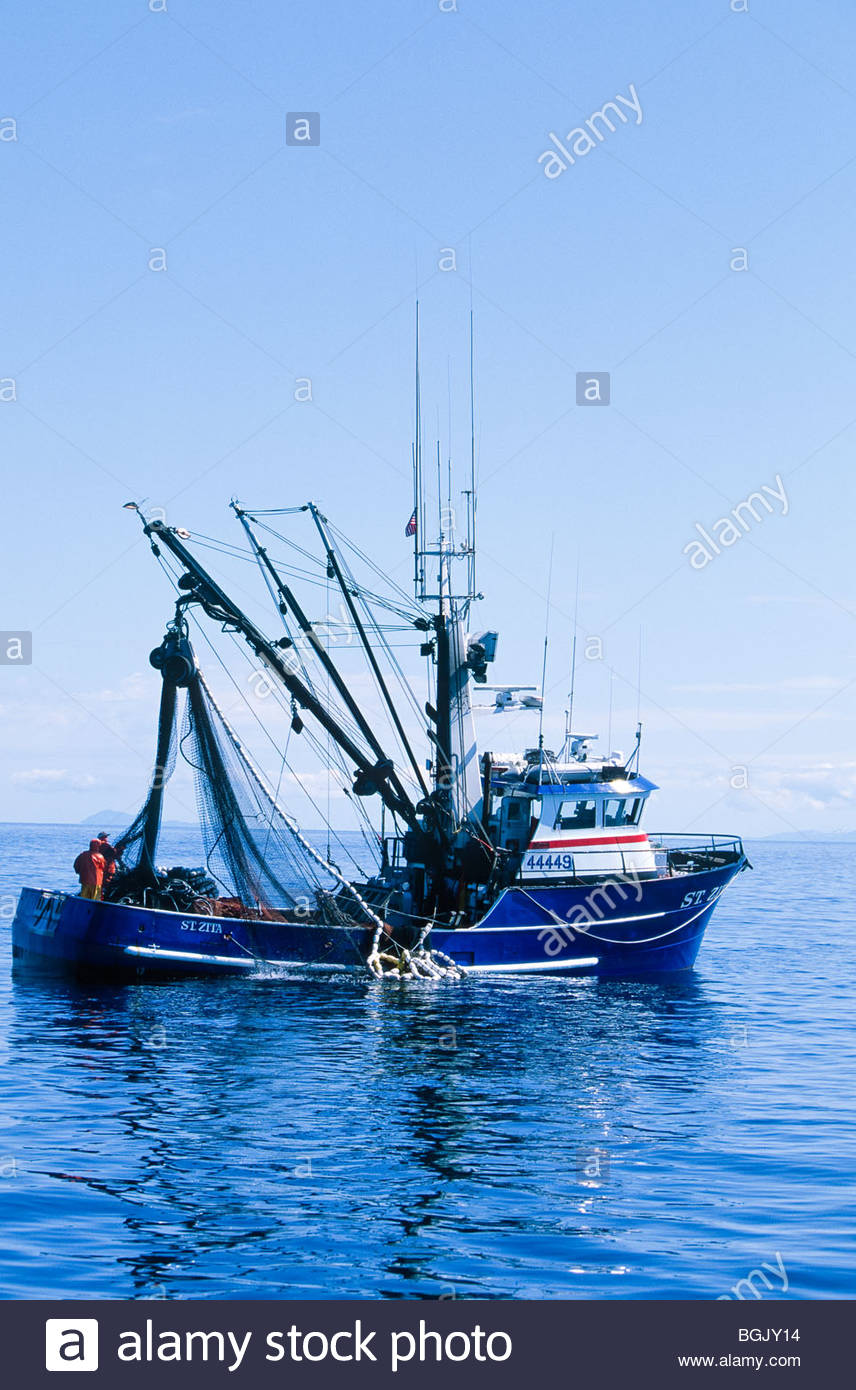 Fishing Salmon Alaska Ship Stock Photos & Fishing Salmon Alaska Ship ...