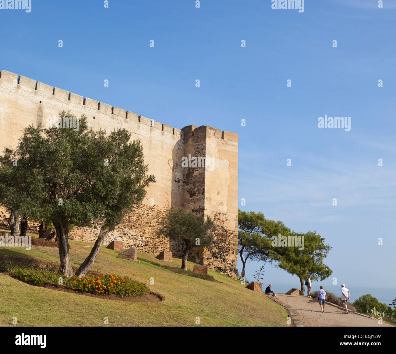 Castillo sohail fuengirola málaga spain hi-res stock photography and ...