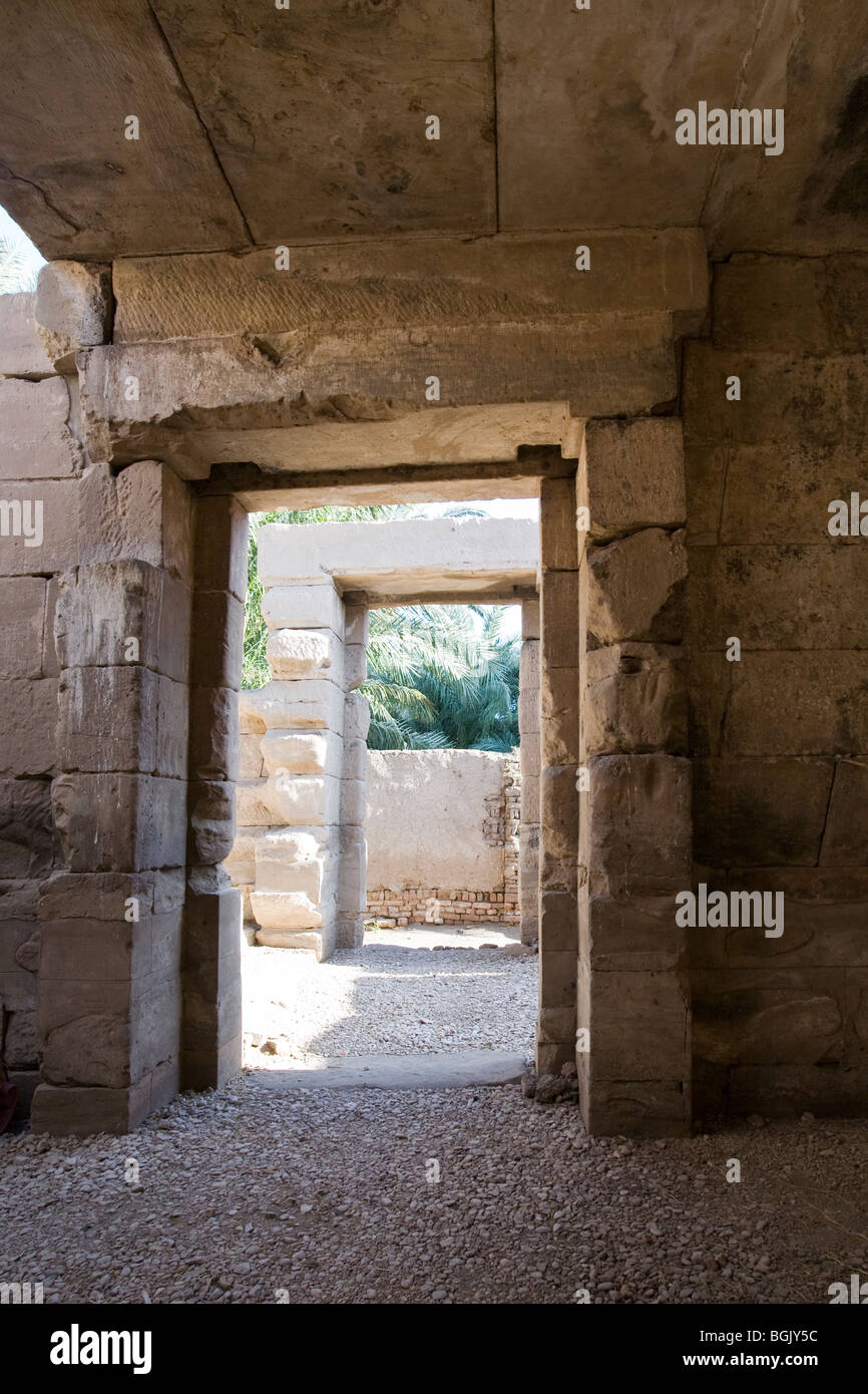 The small Thoth Temple Qasr el Aguz, close to the Temple of Ramesses ...
