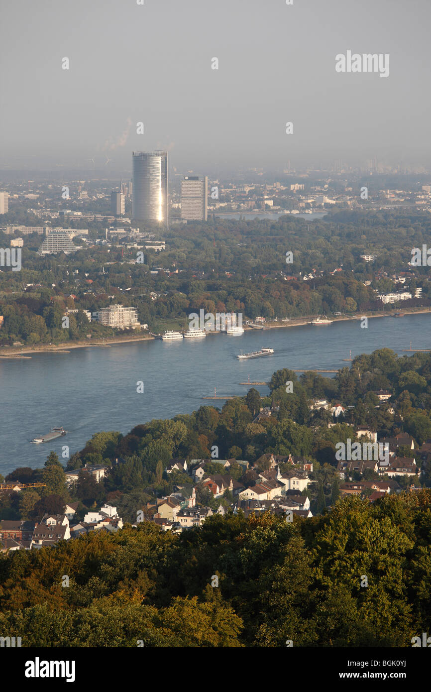 Blick auf den Rhein nach Bonn Stock Photo - Alamy