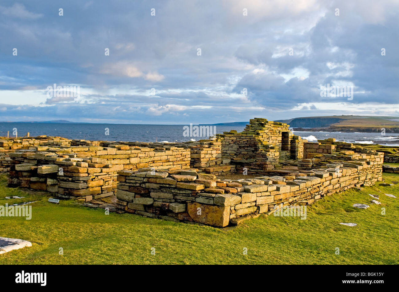 Brough of Birsay on the Mainland Orkney site of early Norse and Pictish ...