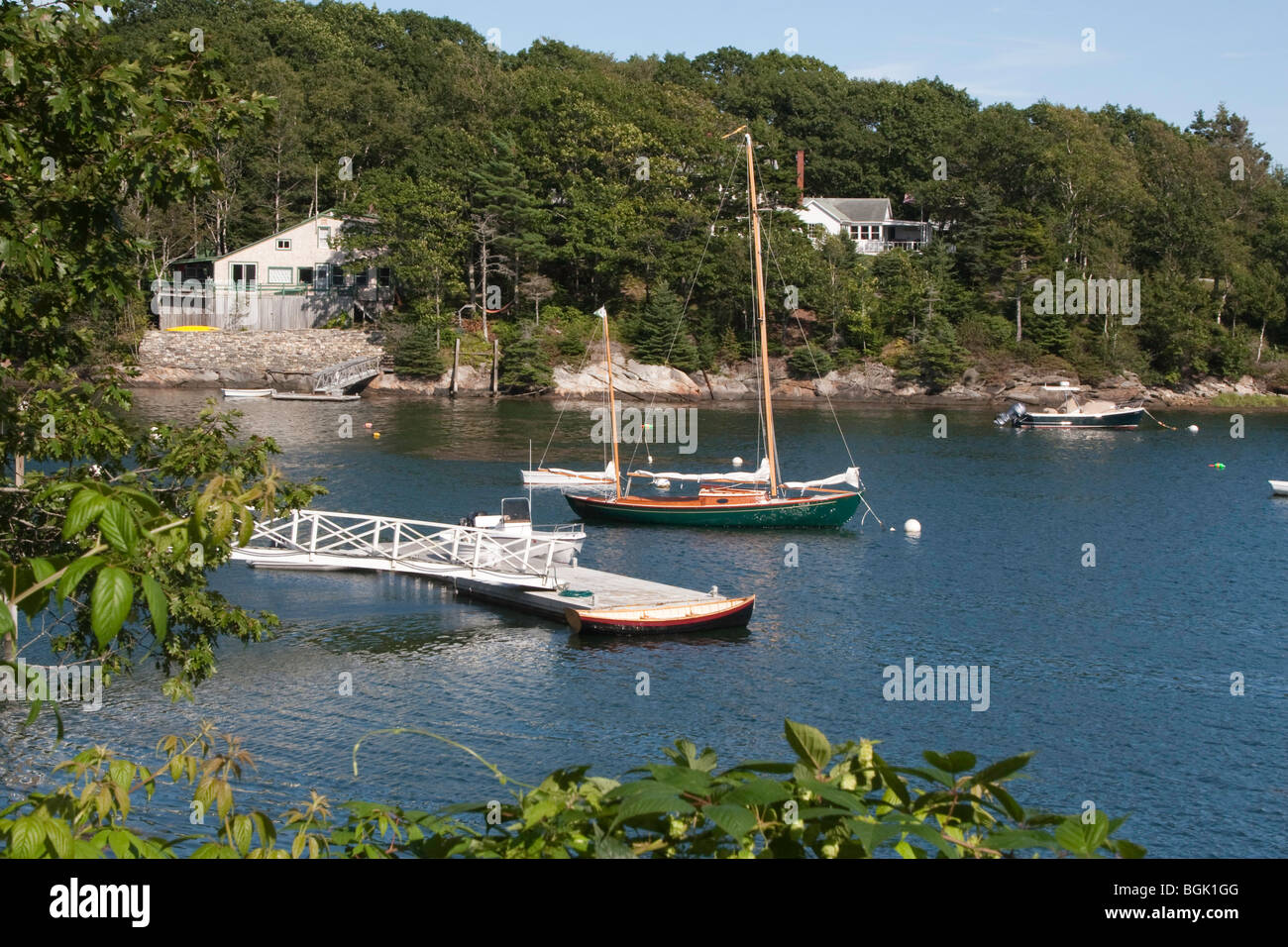 Christmas cove maine hi-res stock photography and images - Alamy