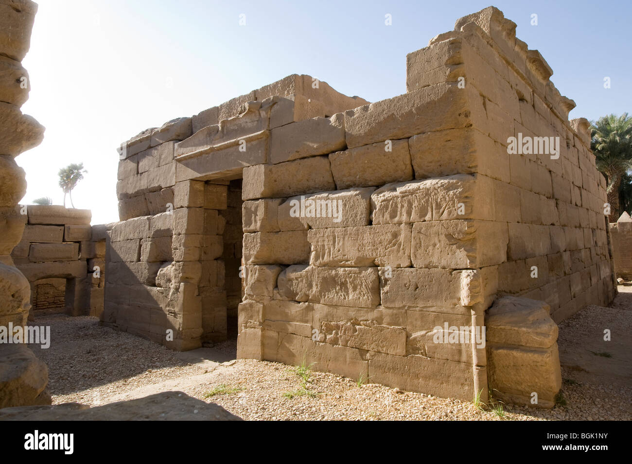 The small Thoth Temple Qasr el Aguz, close to the Temple of Ramesses ...