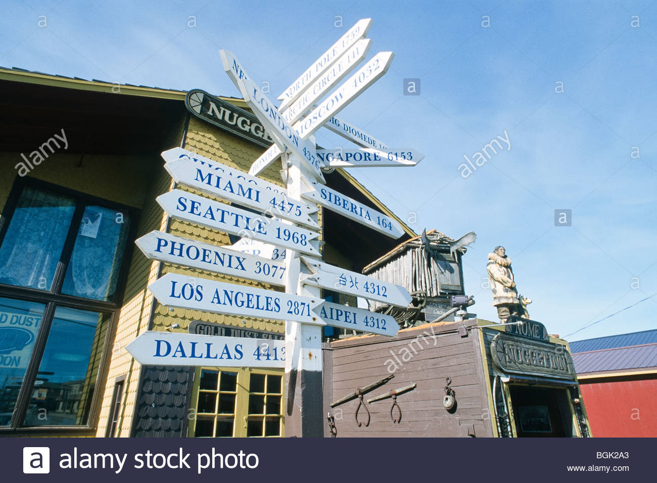 Nome Front Street Stock Photos & Nome Front Street Stock Images - Alamy