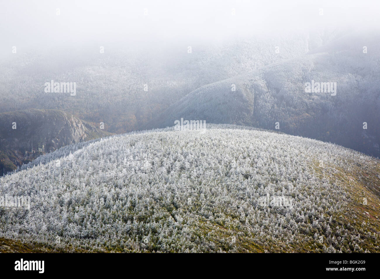 Franconia Notch State Park - Scenic views along the Rim Trail on the ...