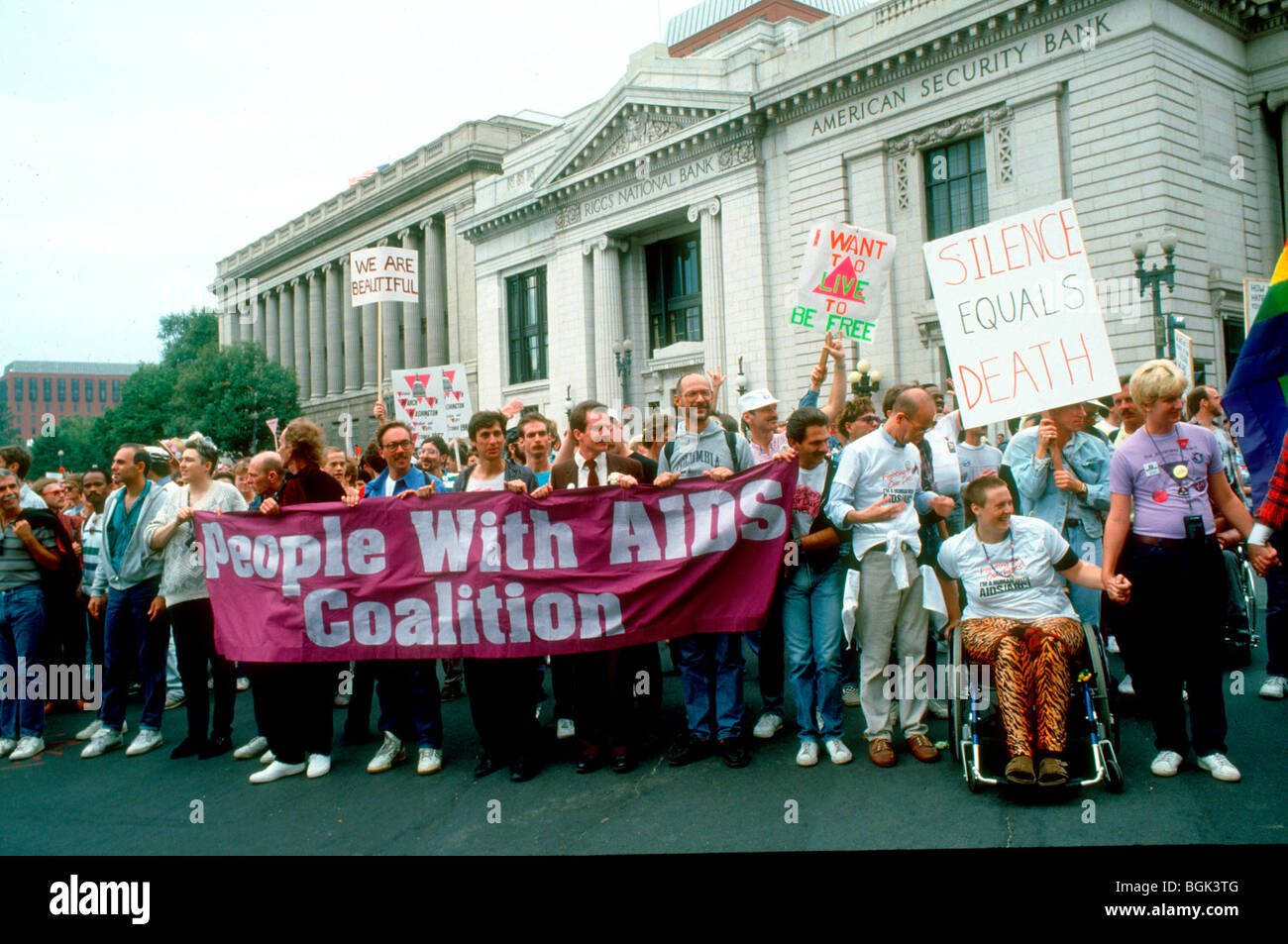 Aids 1980s hi-res stock photography and images - Alamy