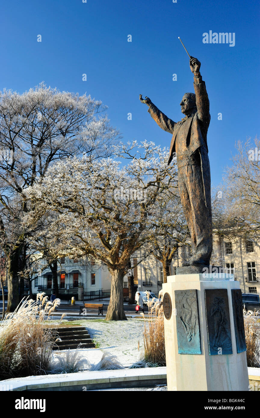 Gustav Holst statue - Cheltenham Stock Photo - Alamy