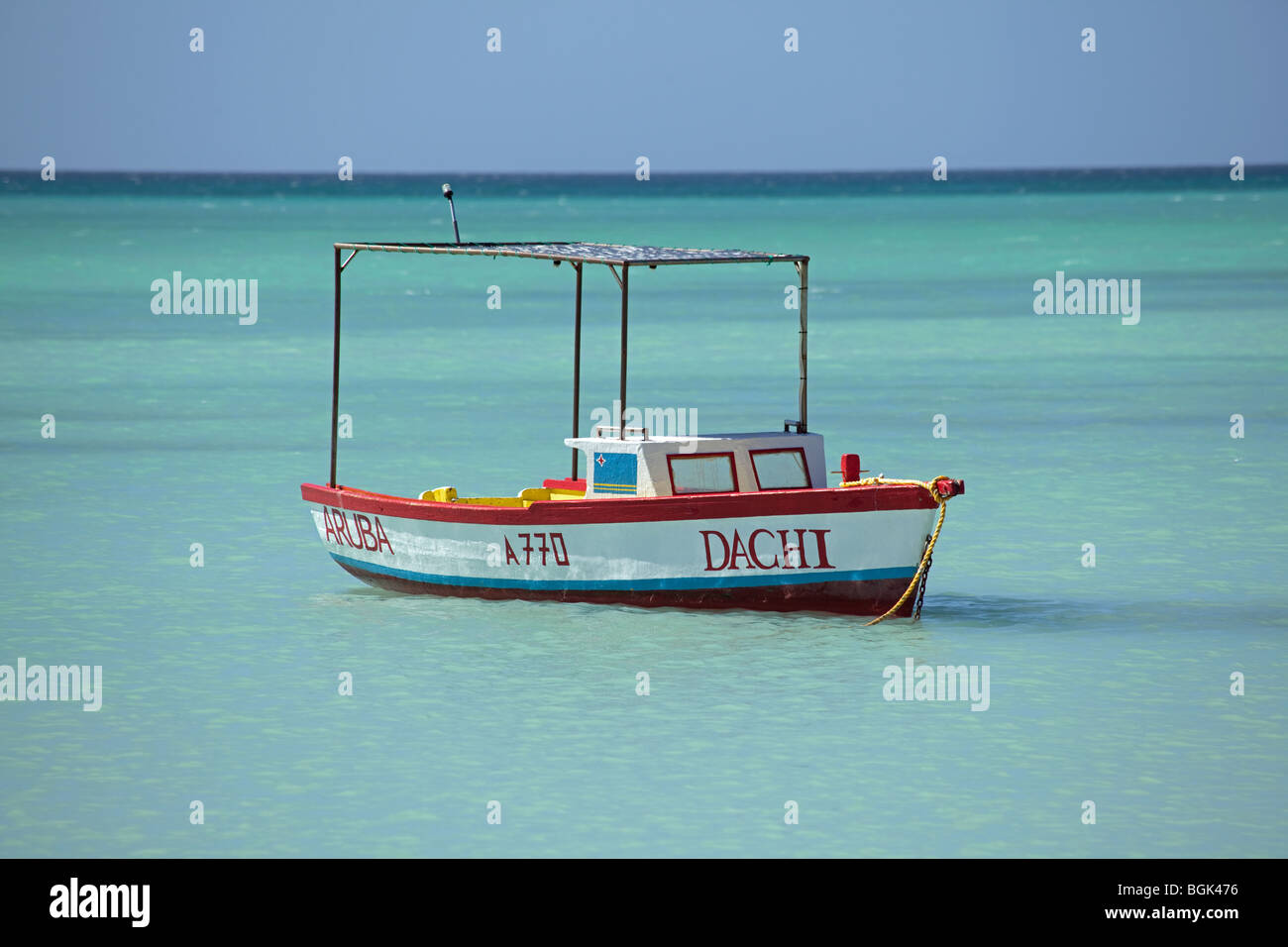 Caribbean Fishing Boat Stock Photo - Alamy