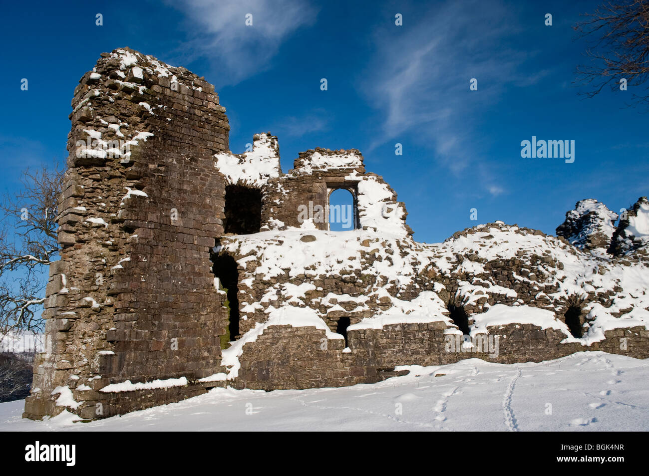 Pendragon Castle , reputed to be the home of Uther Pendragon , father ...