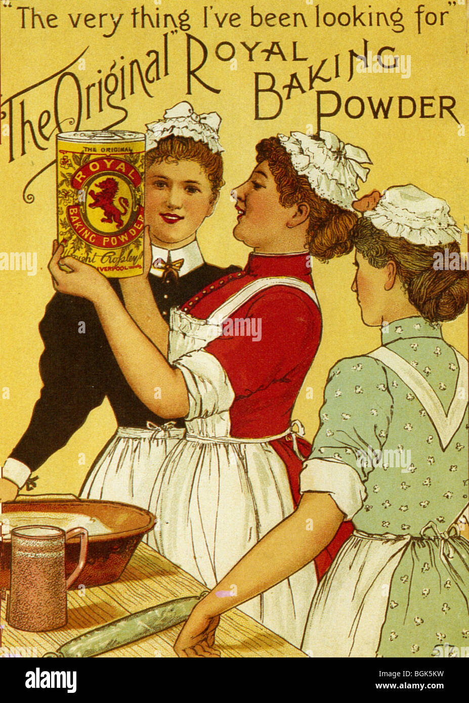 Baking powder advert hi-res stock photography and images - Alamy