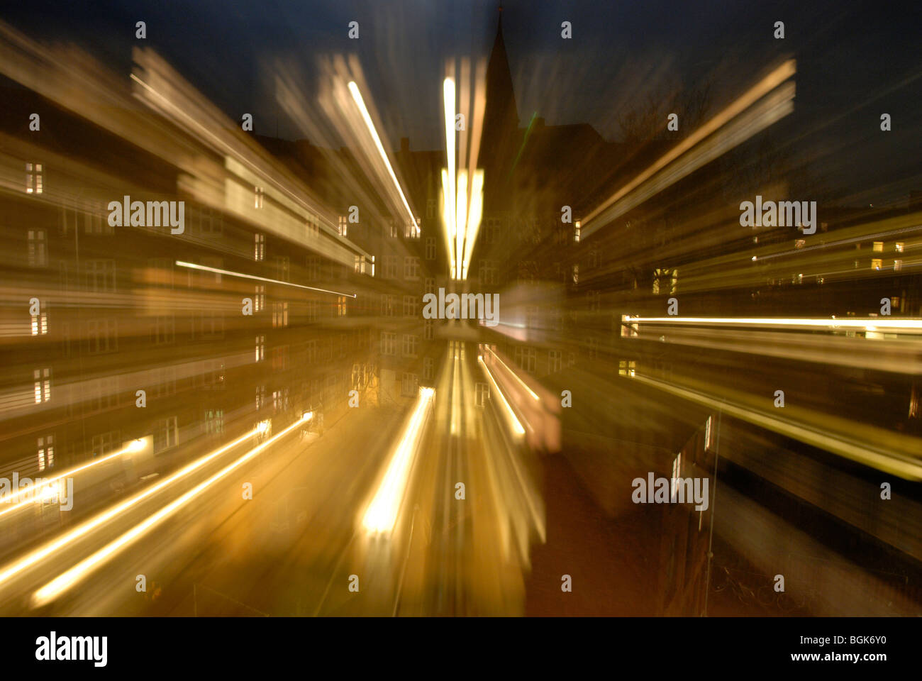 MOVING CITY LIGHTS Stock Photo - Alamy