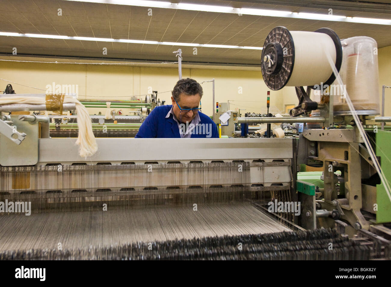 Textile factory italy hi-res stock photography and images - Alamy