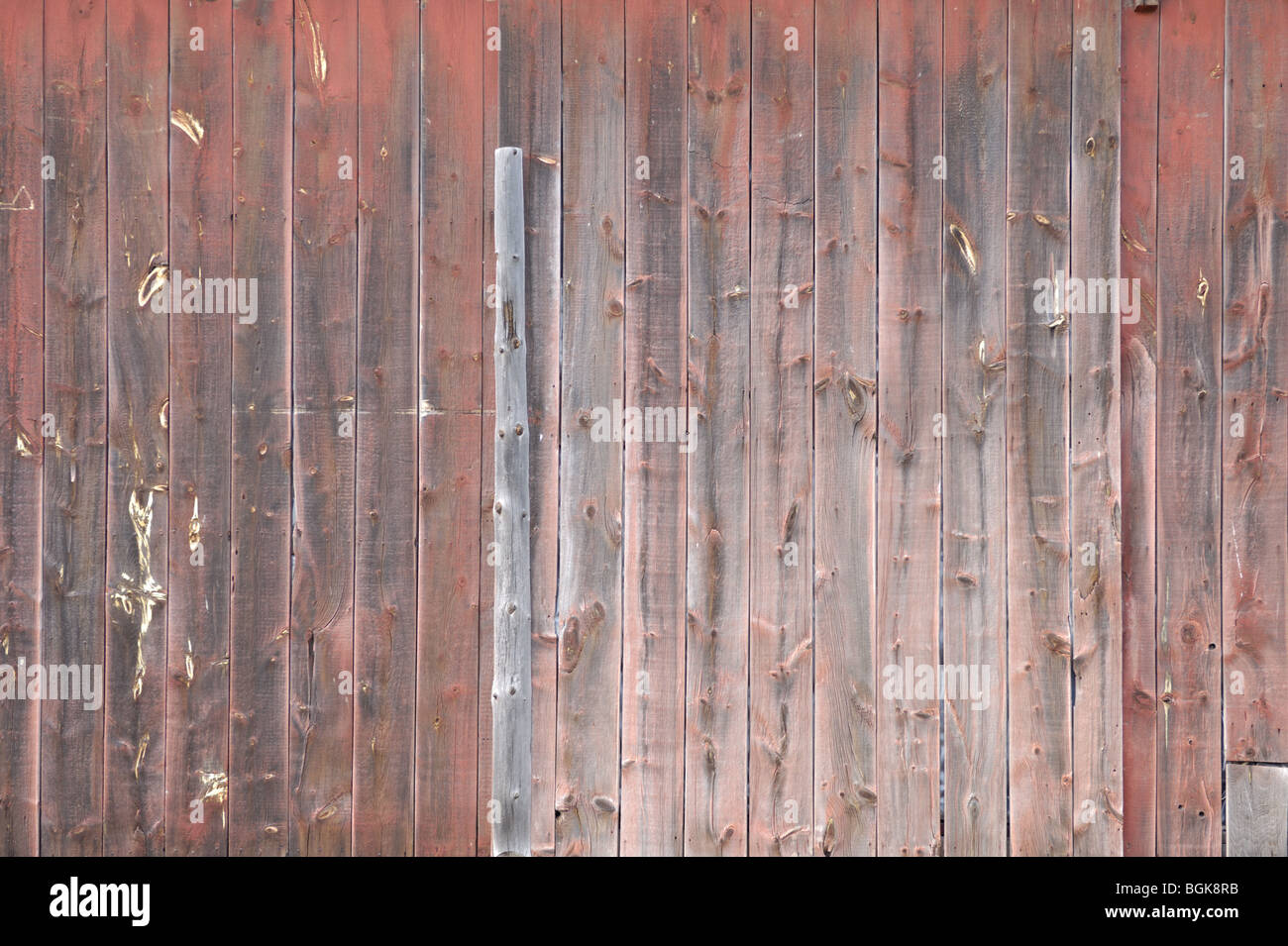 Painted in red weathered wooden boards background texture Stock Photo ...