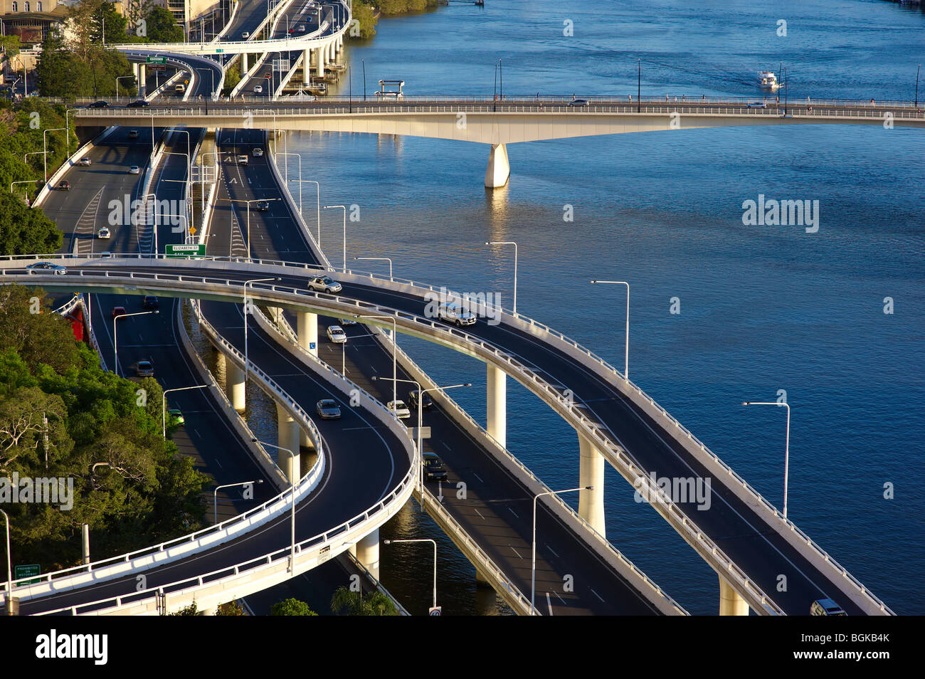 Brisbane Riverside Expressway Queensland Australia Stock Photo - Alamy