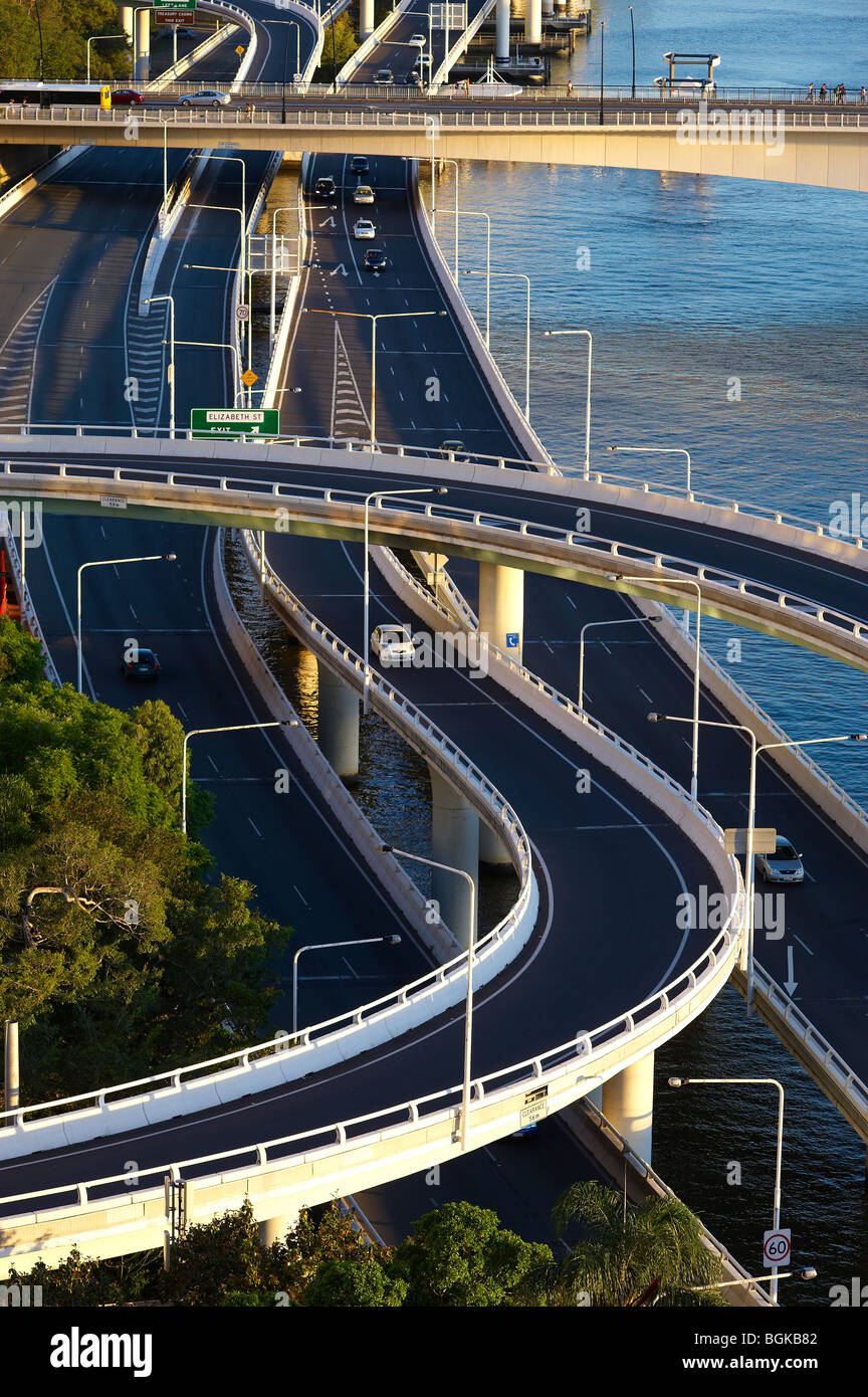 Brisbane Riverside Expressway Queensland Australia Stock Photo - Alamy