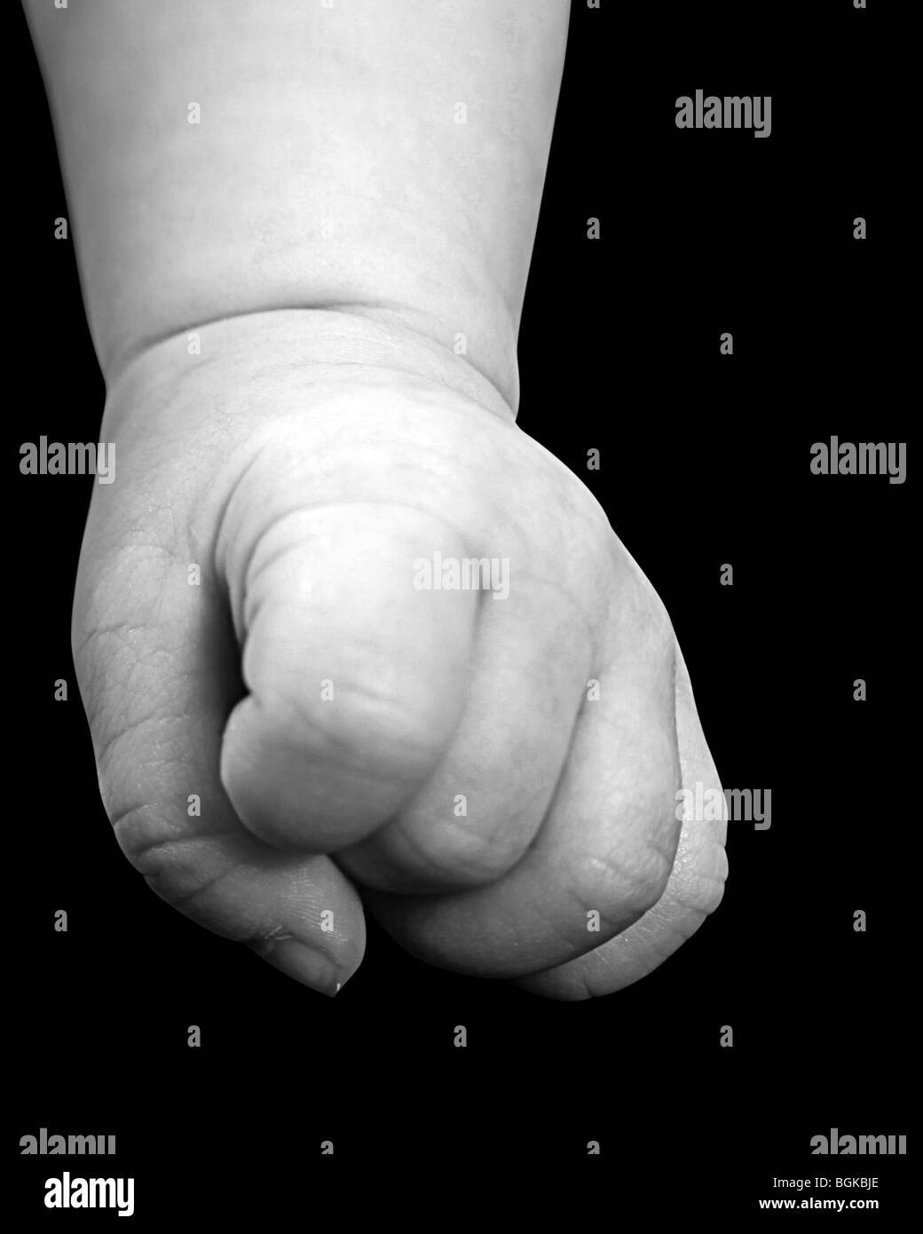 Young fist Black and White Stock Photos & Images - Alamy