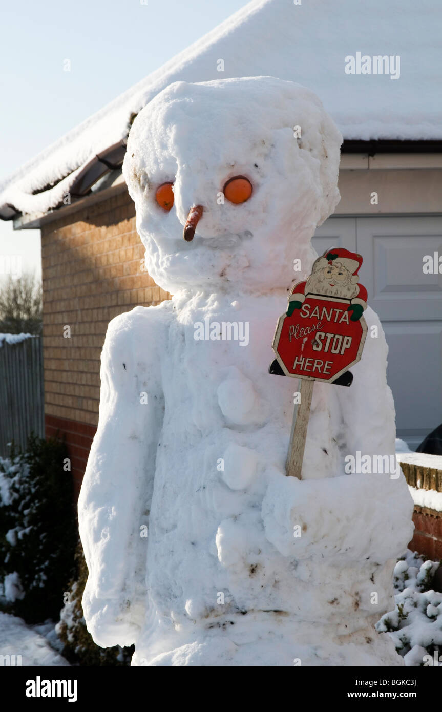 Freezing Snowman