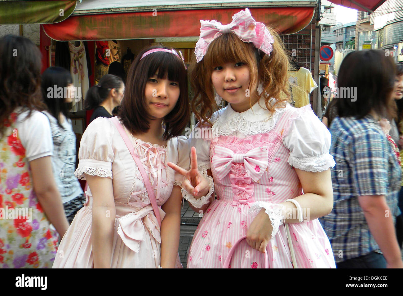 Girls, Tokyo, Japan Stock Photo - Alamy