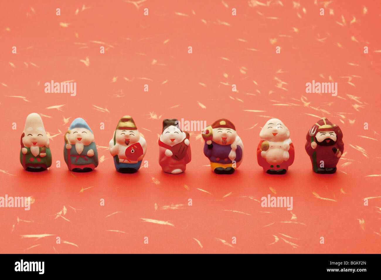 Seven Lucky Gods Stock Photo - Alamy