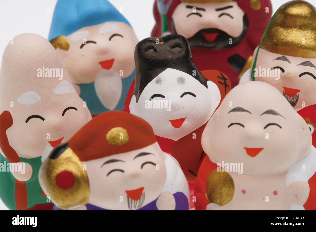 Seven Lucky Gods Stock Photo - Alamy