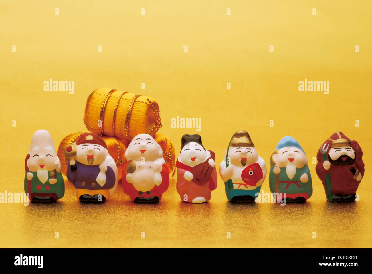 Seven Lucky Gods Stock Photo - Alamy
