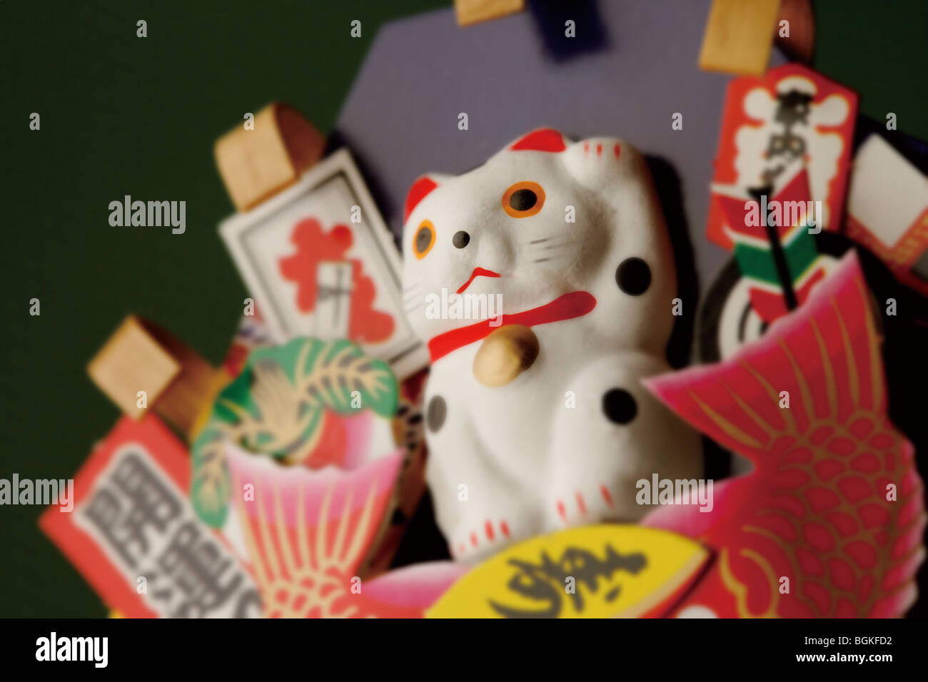 Japanese New Years lucky rake Stock Photo - Alamy