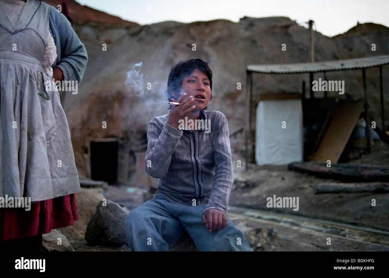 Smoking mine worker hi-res stock photography and images - Alamy