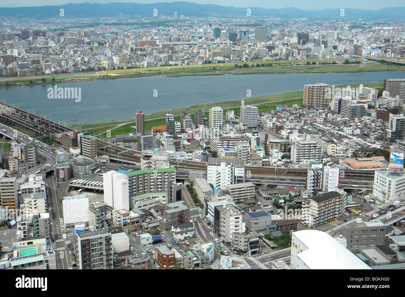 Landscape, Osaka, Japan Stock Photo - Alamy