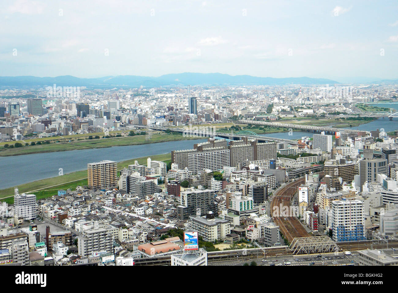 Landscape, Osaka, Japan Stock Photo - Alamy
