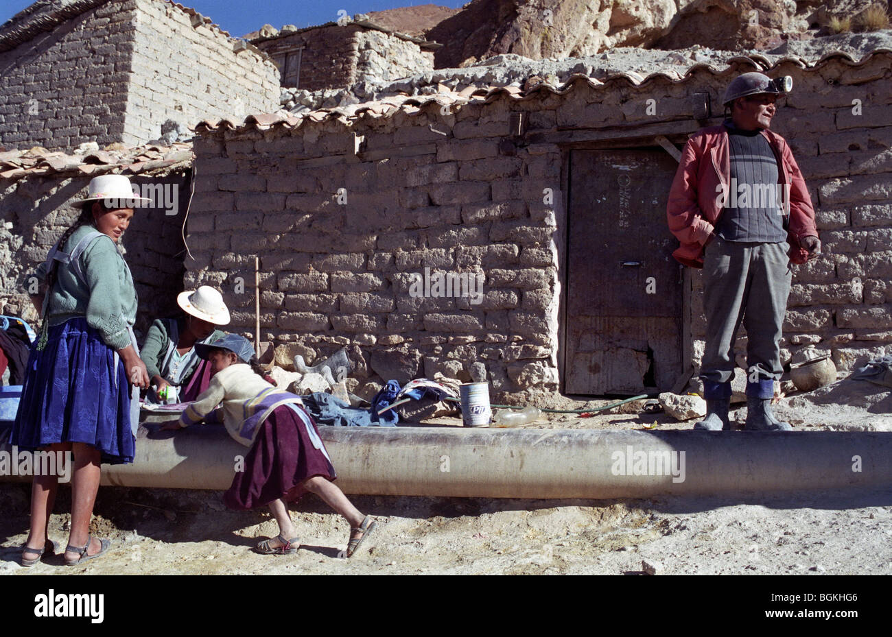 Mining family housing hi-res stock photography and images - Alamy