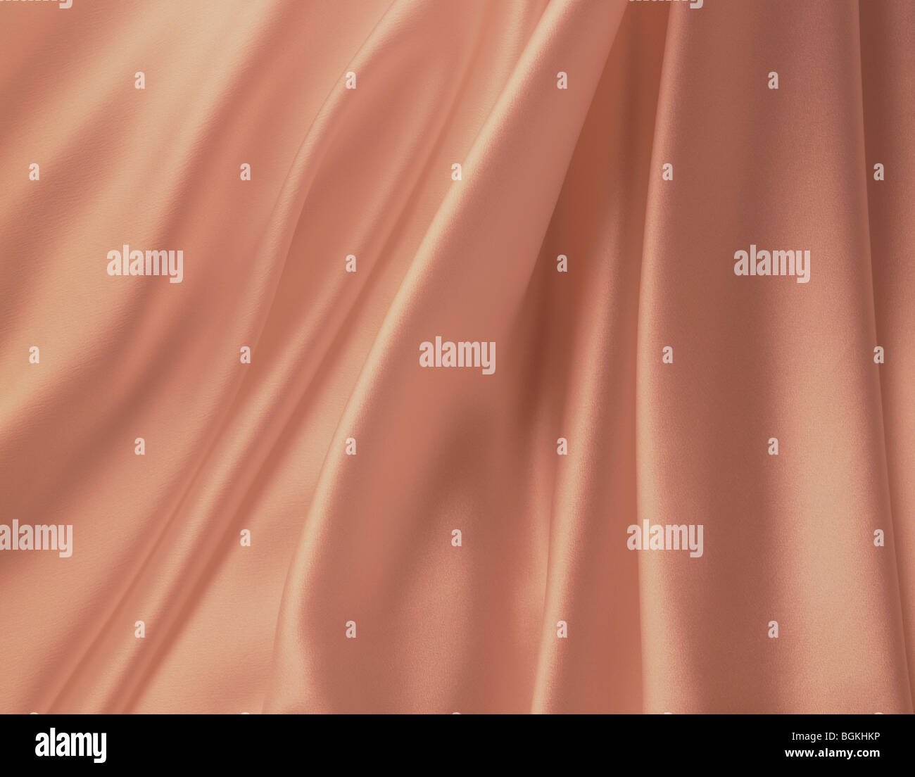 Coral colored satin Stock Photo - Alamy