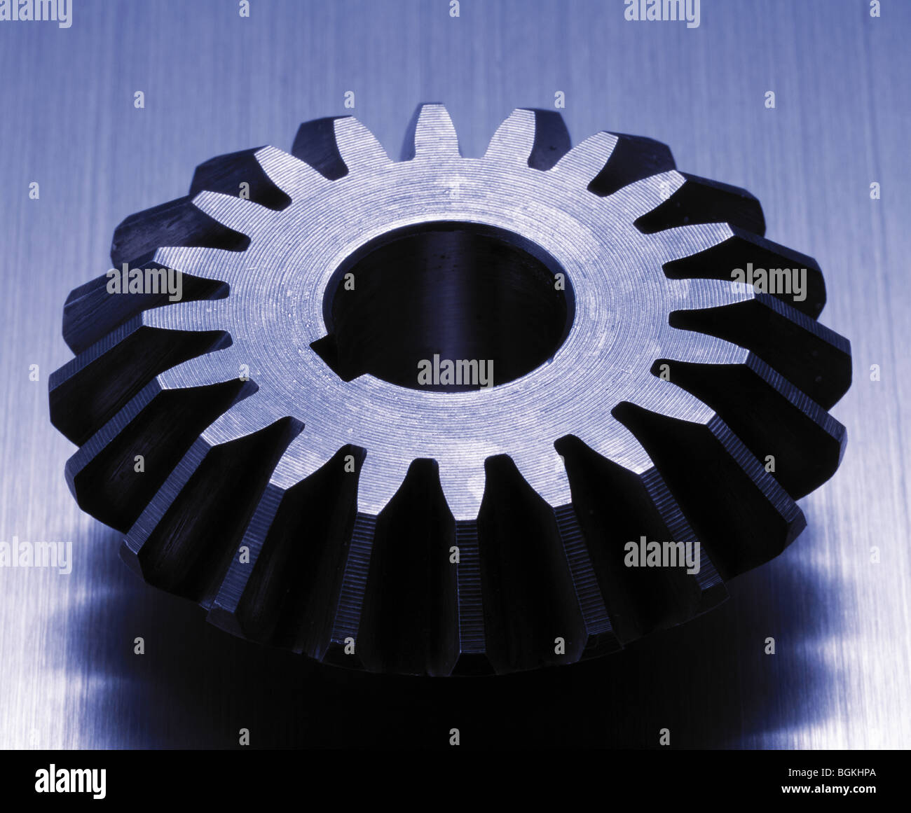 Gear on metal surface Stock Photo - Alamy