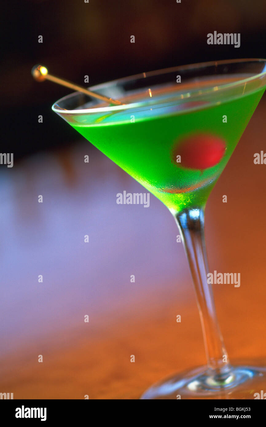 Green cocktail drink hi-res stock photography and images - Alamy