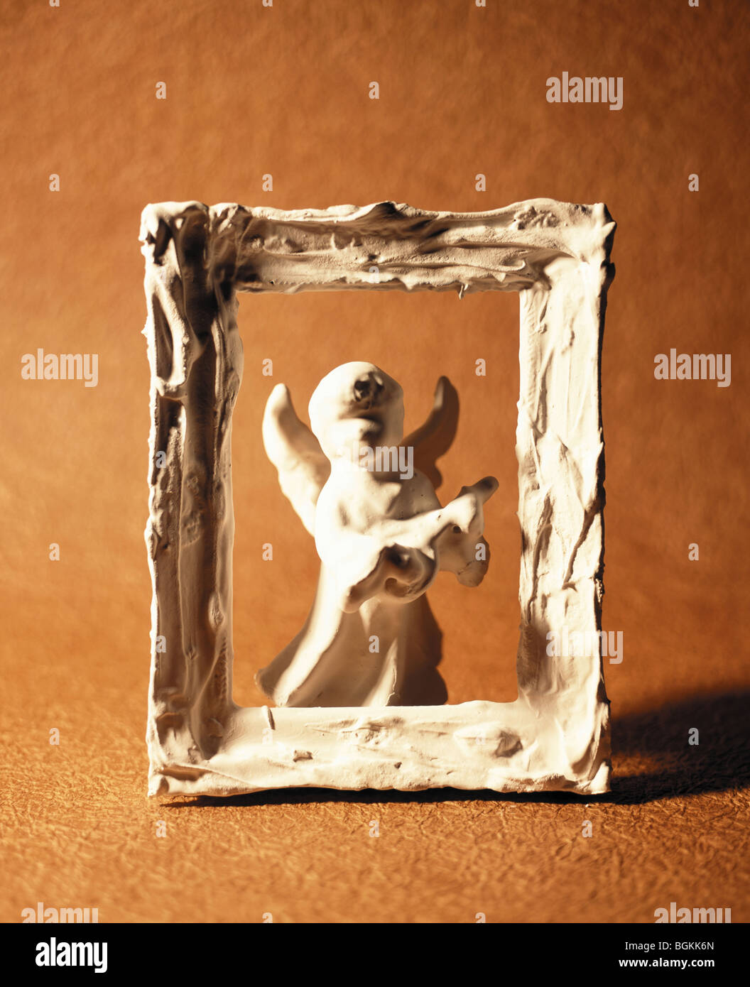 Angel christmas frame hi-res stock photography and images - Alamy